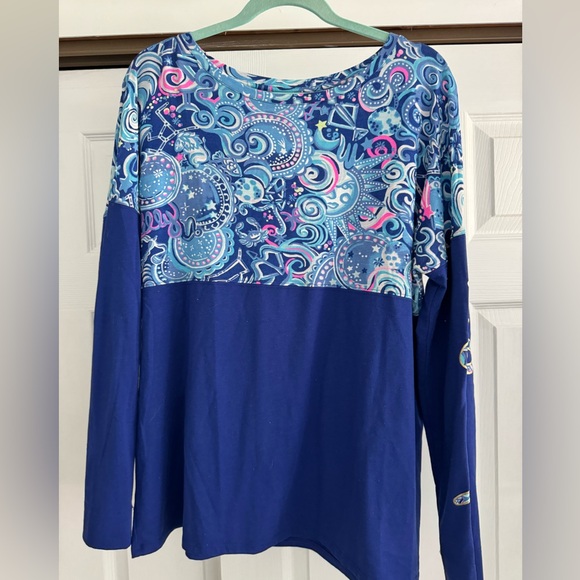 Lilly Pulitzer | Tops | Lilly Pulitzer Finn Top | Poshmark